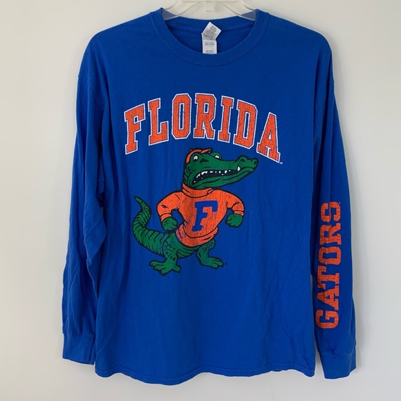 Gildan | Shirts | Florida Gators Long Sleeve T Shirt | Poshmark
